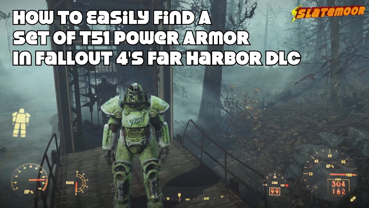 Fallout 4: Far Harbor - How To Find An Easy Set Of T51 Power Armor ...