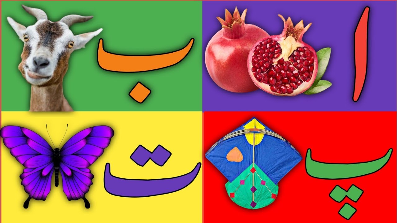 Alif Bay Pay || Alif se anar || Urdu Alphabets #alif_bay_pay # ...