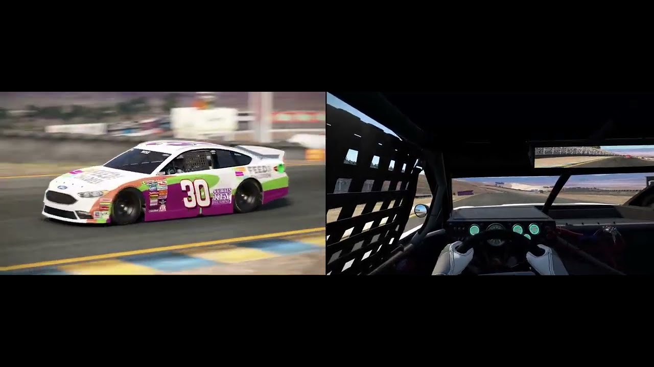 Automobilista 2 Nascar Track / Car Combo Mods - YouTube