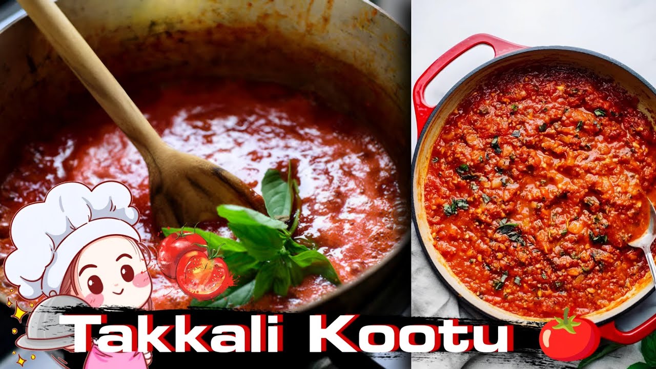 How to make Tomato recipe in tamil | Takkali kootu #tomatochutney # ...