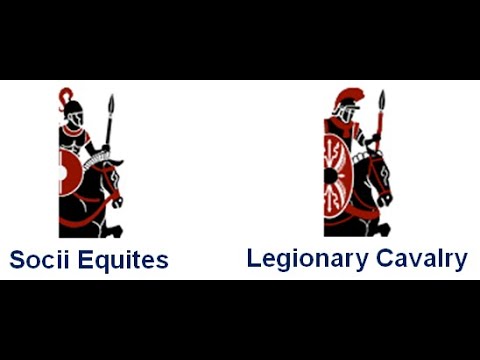 Total War: Rome II 1vs1: Socii Equites vs Legionary Cavalry - YouTube