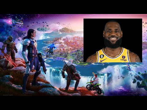Lebron James is Trapped in Fortnite - YouTube