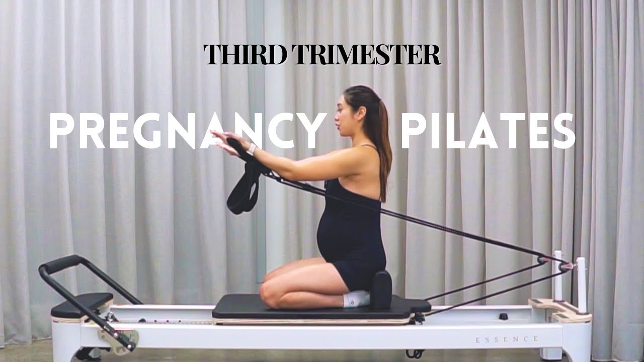 FULL BODY Workout for Pregnancy | 3rd Trimester Reformer Pilates - YouTube