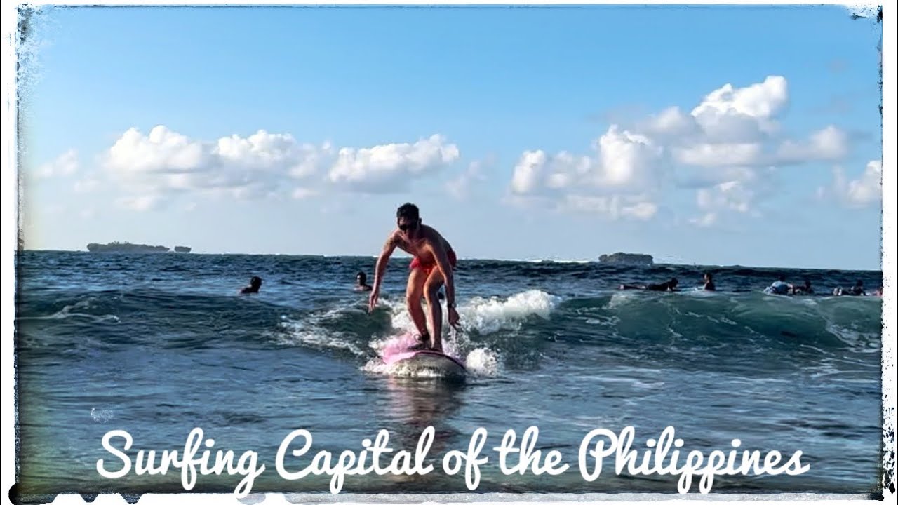 I will teach you how to do surfing || SIARGAO is the Surfing Capital of the Philippines - YouTube