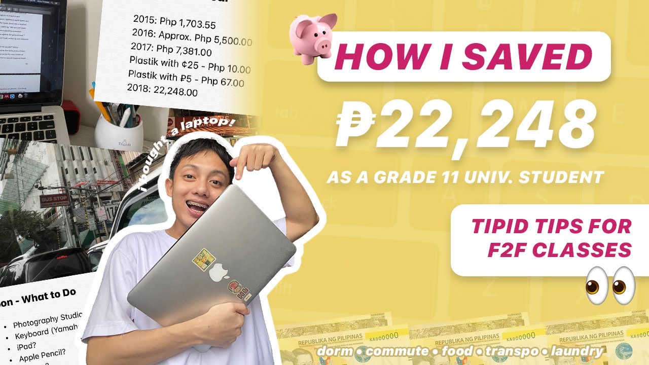 How I Saved P22,248 (F2F) as a Grade 11 Student! | Tipid Hacks for ...