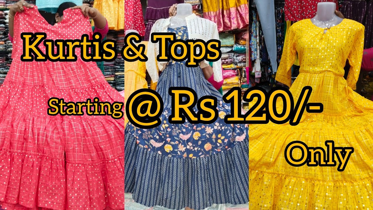 Kurtis and Tops for Women starting just @Rs 120/-😲💥 | Cheap & Best👌 ...
