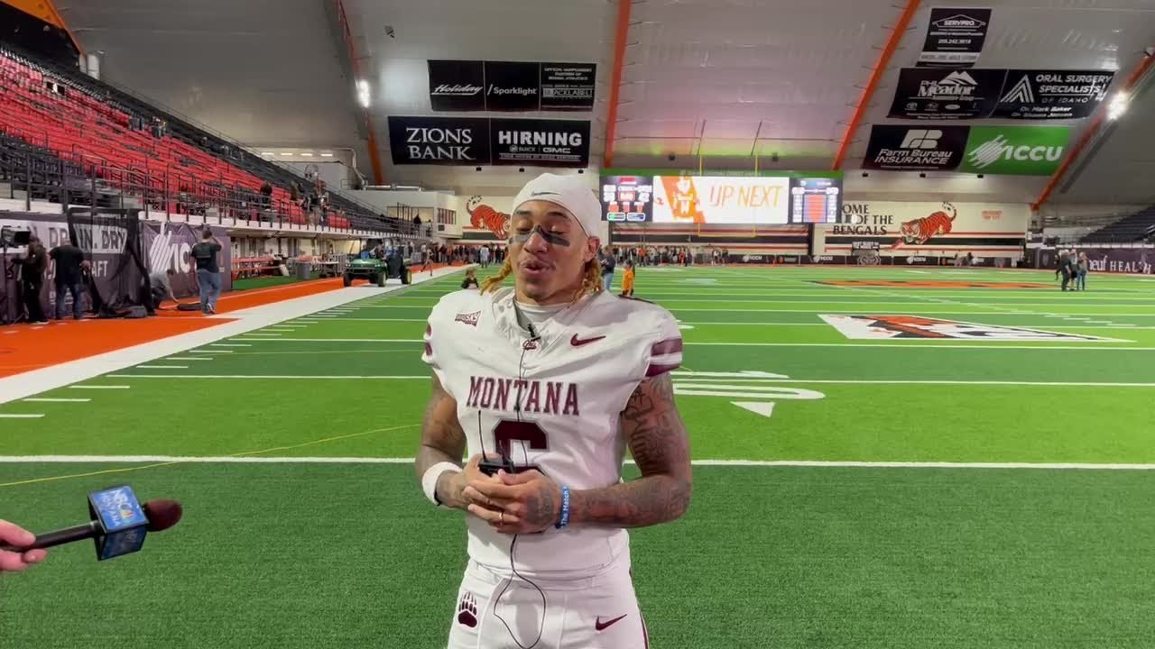 Montana's Michael Wortham on win at Idaho State - YouTube