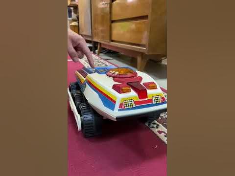 Планетоход игрушка ссср. марсоход - YouTube
