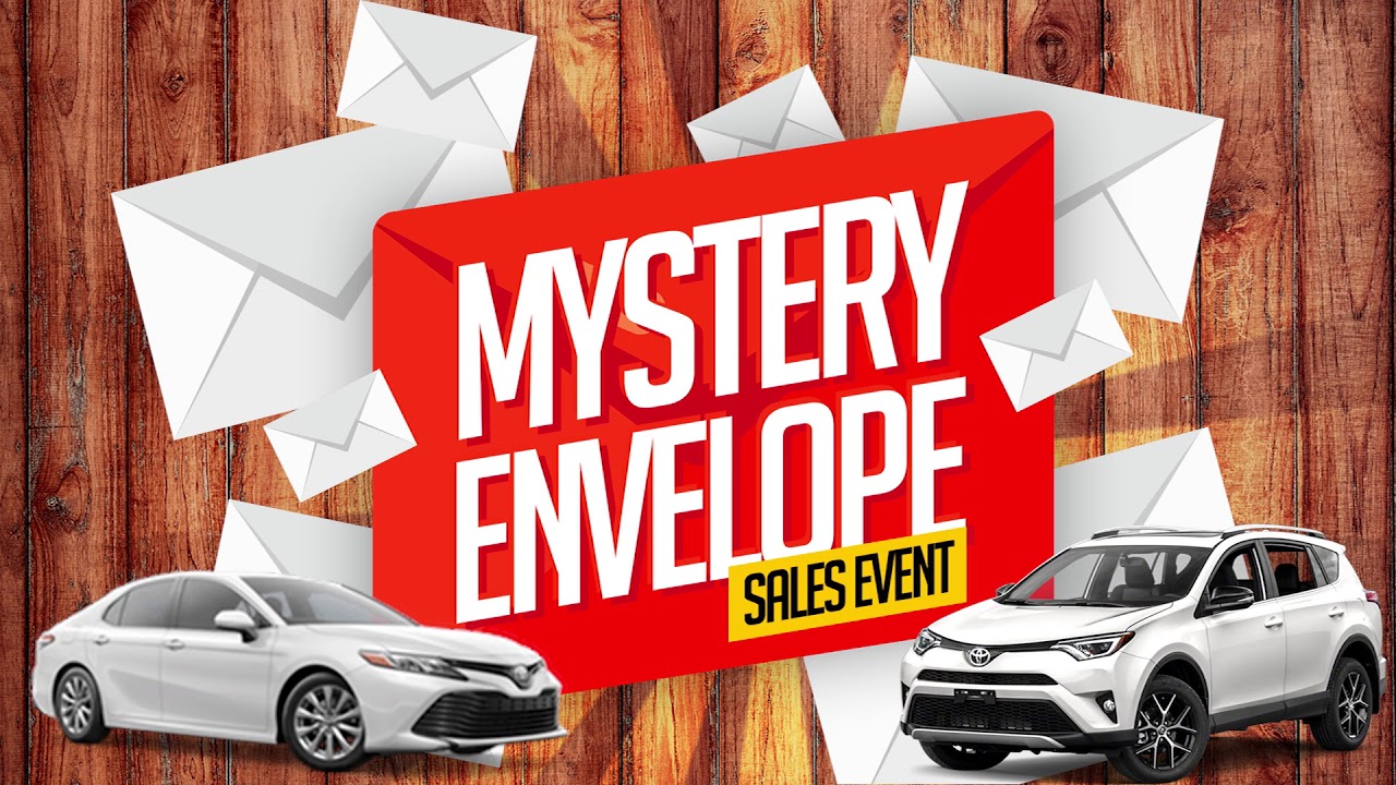 Newmarket Toyota - Mystery Envelope Sales Event - YouTube
