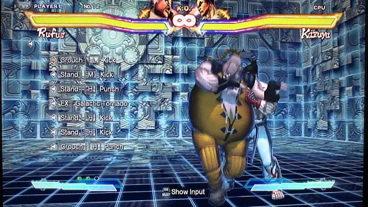 Street Fighter X Tekken Rufus Trials Part 1 - YouTube