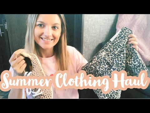 SUMMER (2020) CLOTHING HAUL // SUMMER / SPRING OUTFIT IDEAS - YouTube
