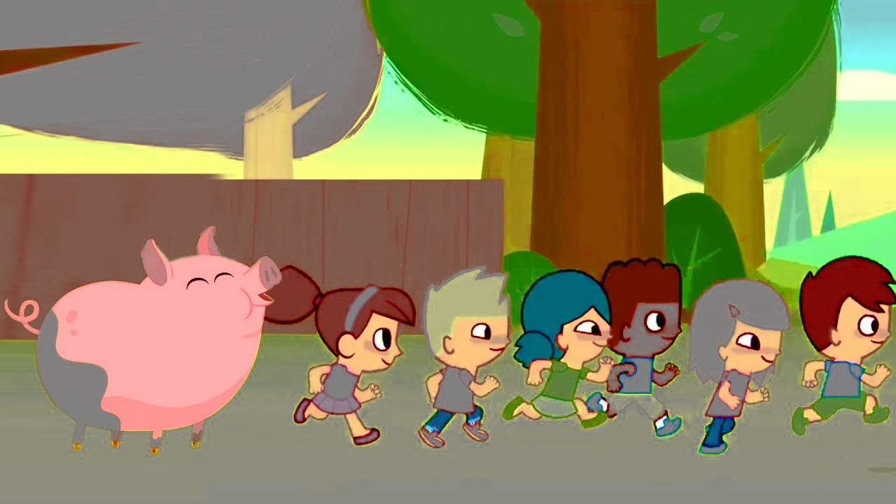 Pig Pigggg Run Runnn! Super Simple Songs Sparta Effects (Sponsored by ...