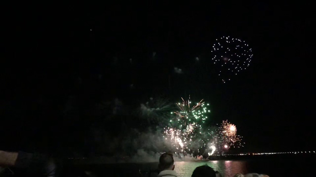 Southend seafront fireworks 2019 - YouTube