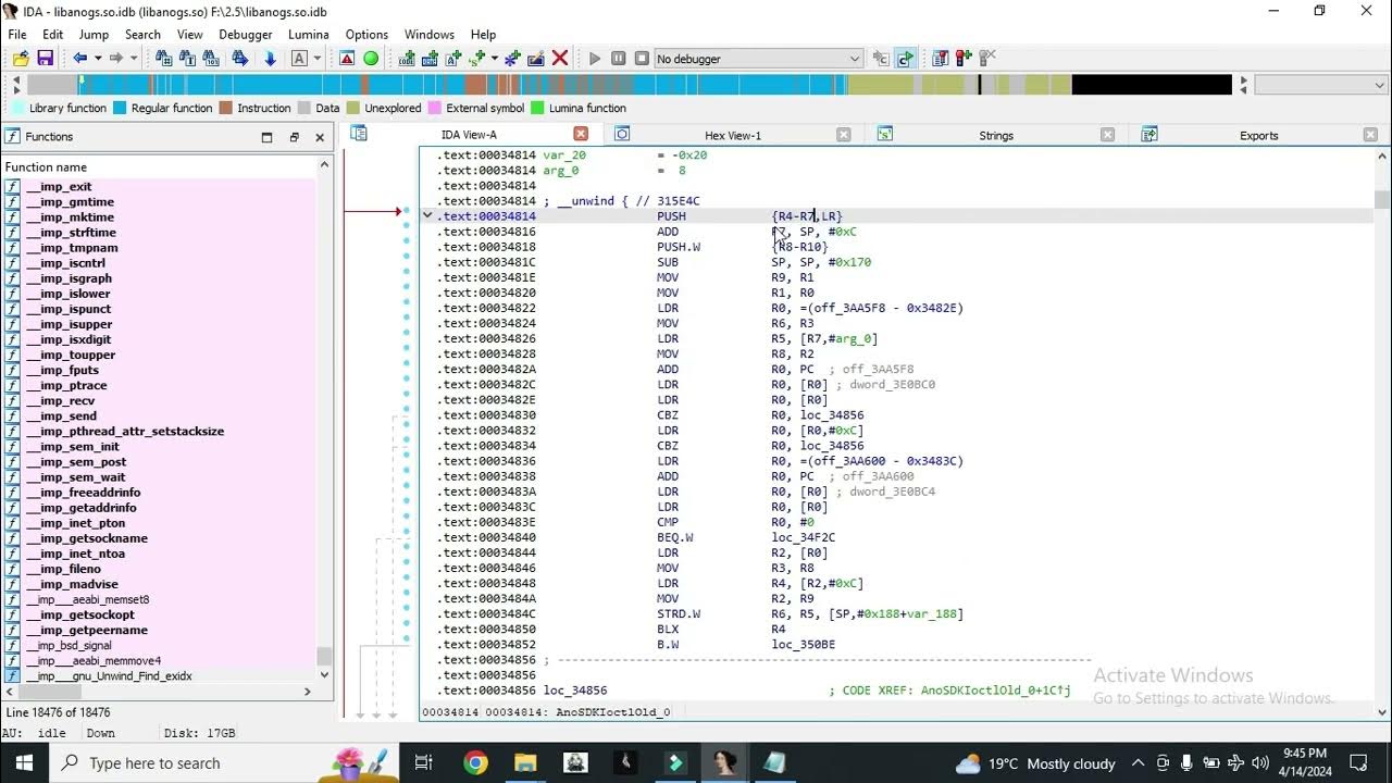 Updating finding Functions offsets with new method in ida - YouTube