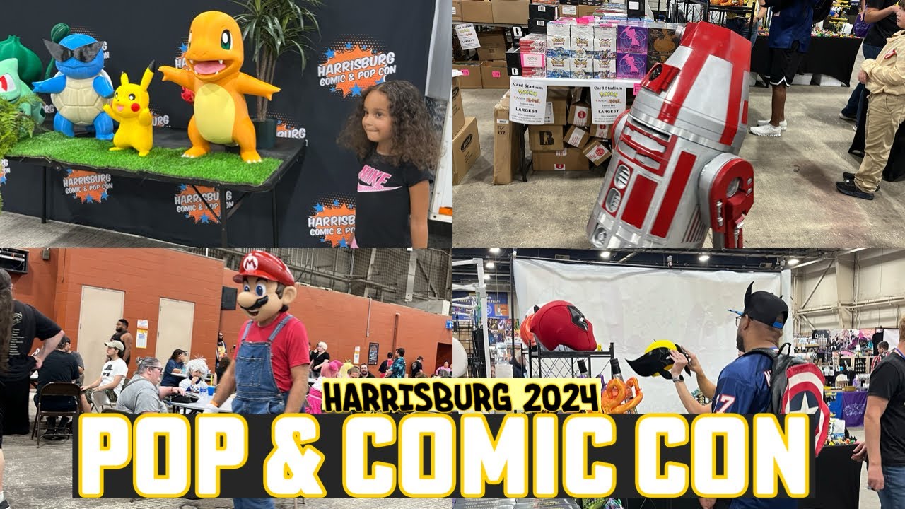 HARRISBURG POP AND COMIC CON 2024 #comiccon #comiccon2024 # ...
