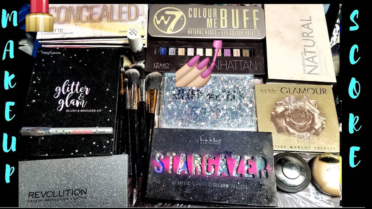 ** DUMPSTER DIVING | MAKEUP SCORE // 17 SCARIEST NIGHT CONTINUED😳 - YouTube