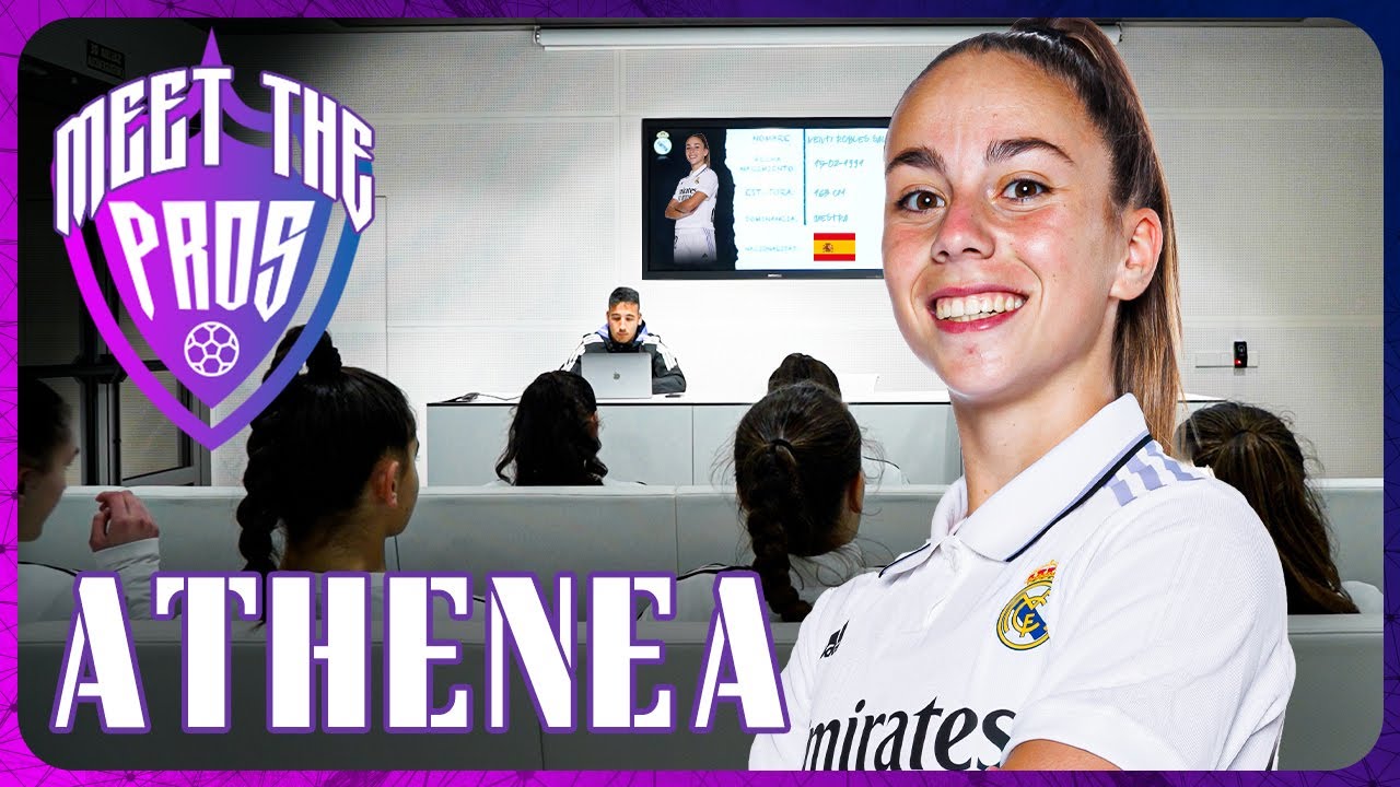 You're at the best club in the world!' | Athenea, Real Madrid - YouTube