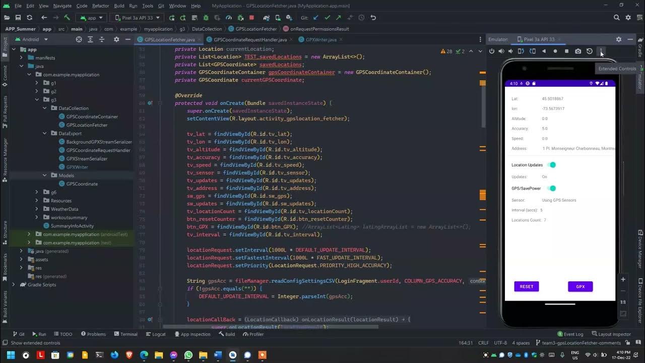 GPS Location Fetcher - SOEN 6431 DEMO - YouTube