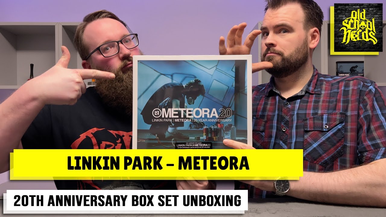 Linkin Park - Meteora 20th Anniversary Box Set Unboxing - YouTube