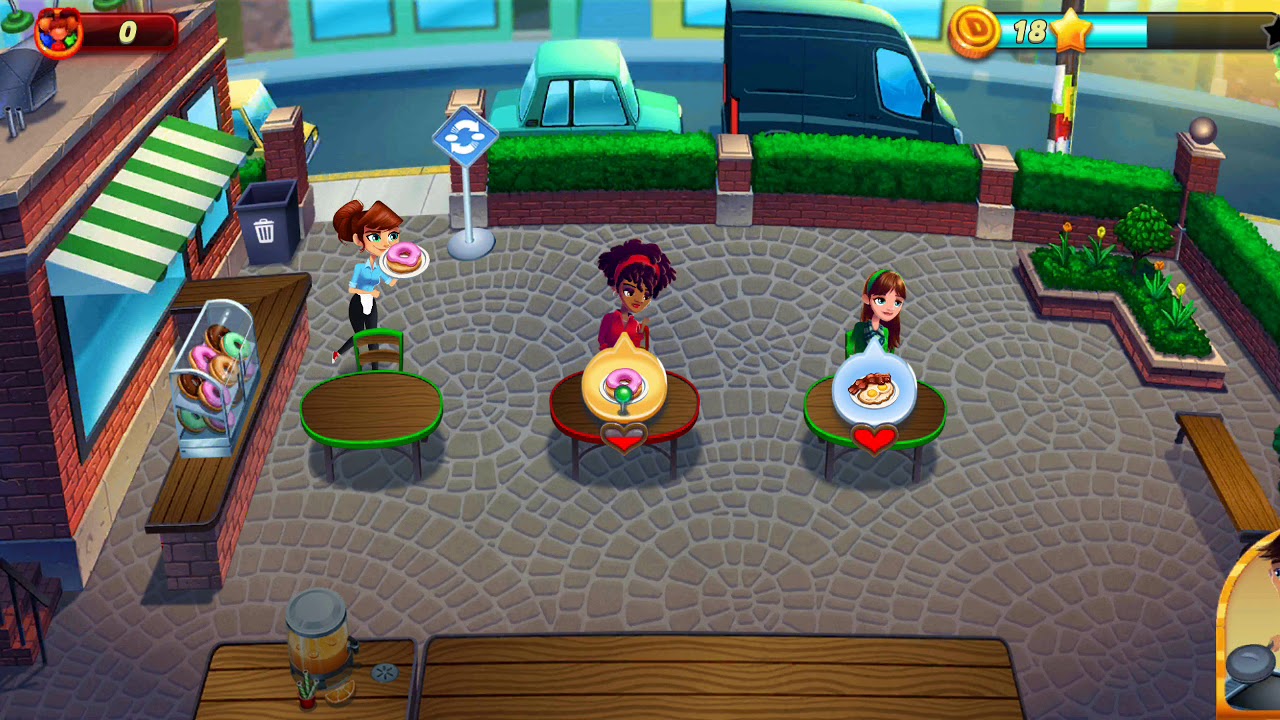 Just playing diner dash game... - YouTube