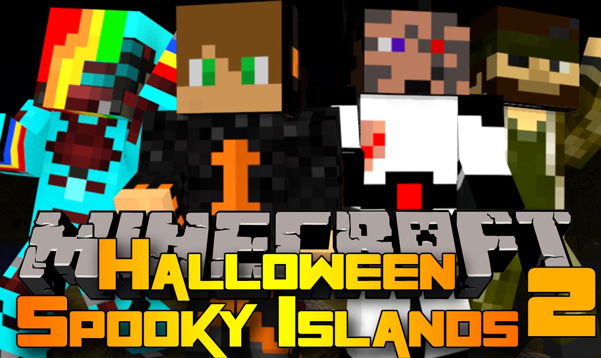 Minecraft Halloween Map: Spooky Islands část 2! - YouTube