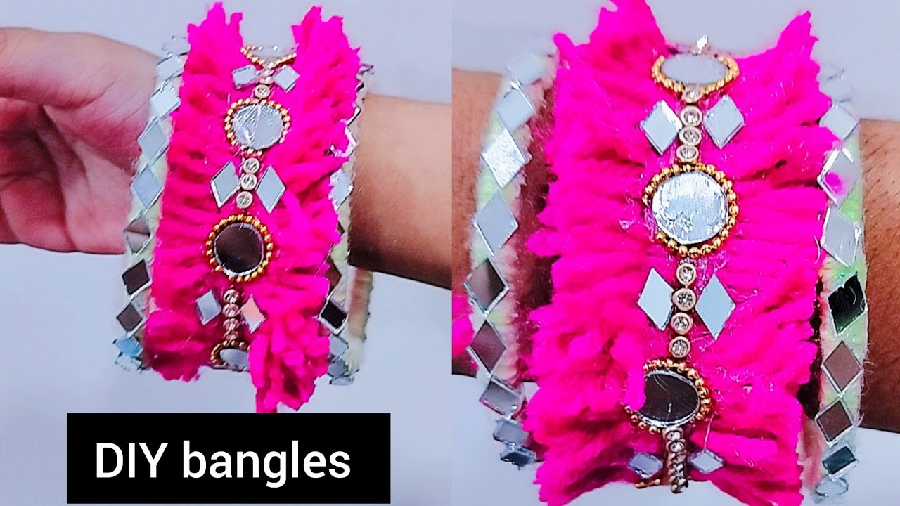 how to make bangle at home|diy bangles for navratri|navratri special ...