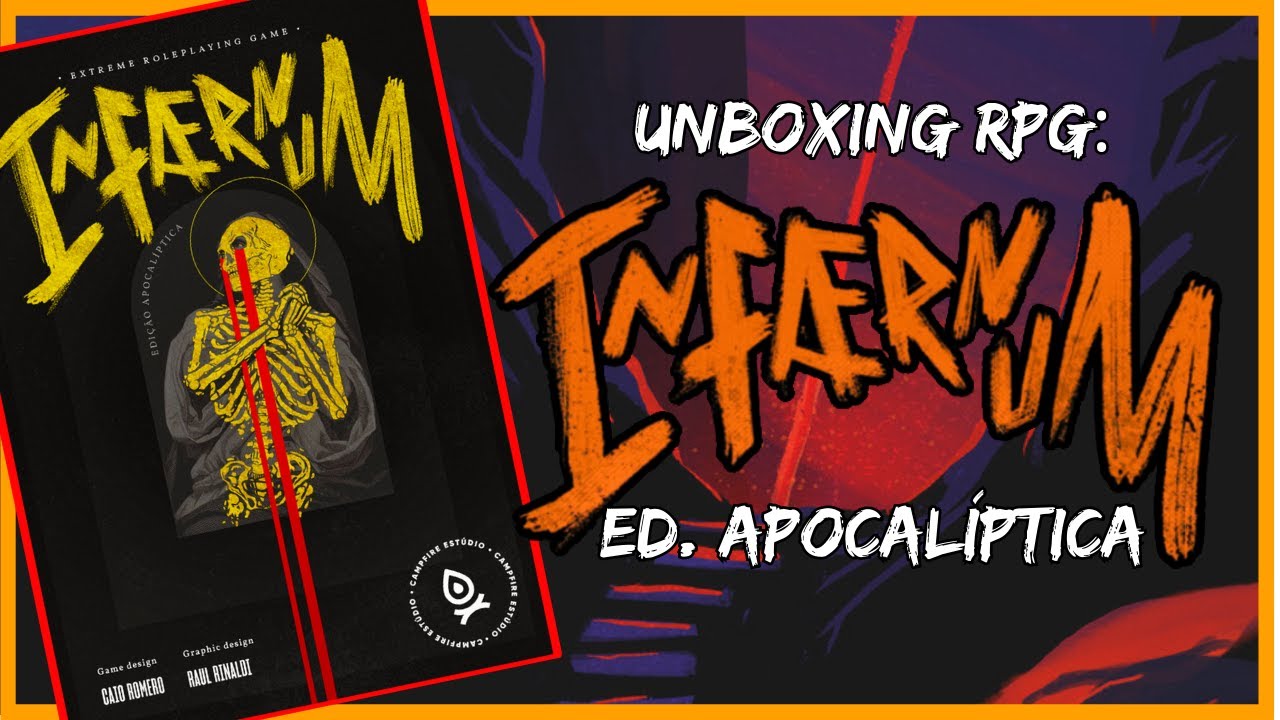 INFAERNUM | EDIÇÃO APOCALÍPTICA | UNBOXING RPG - YouTube