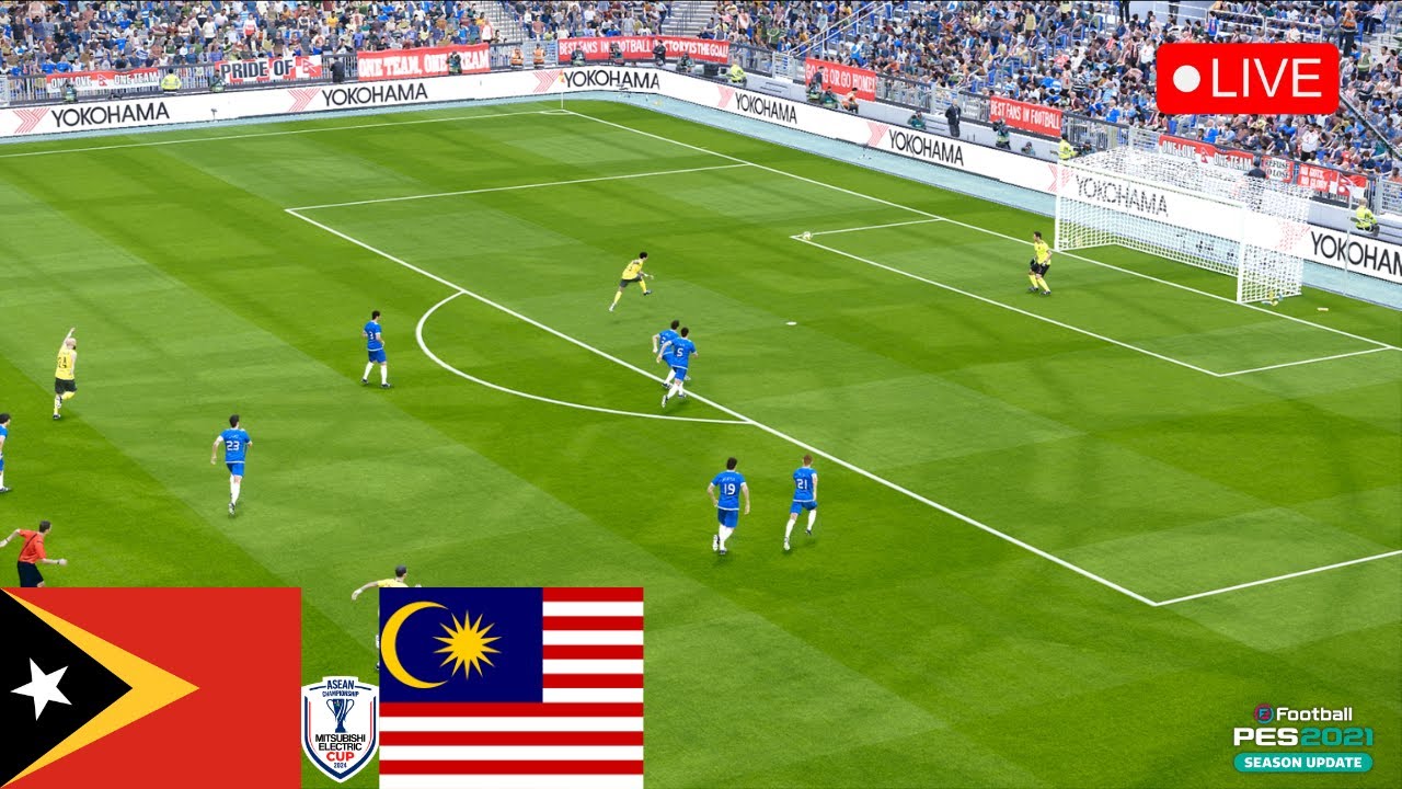 🔴[LIVE] Malaysia vs East Timor • Asian Championship 2024 • GAMEPLAY PES 21 - YouTube