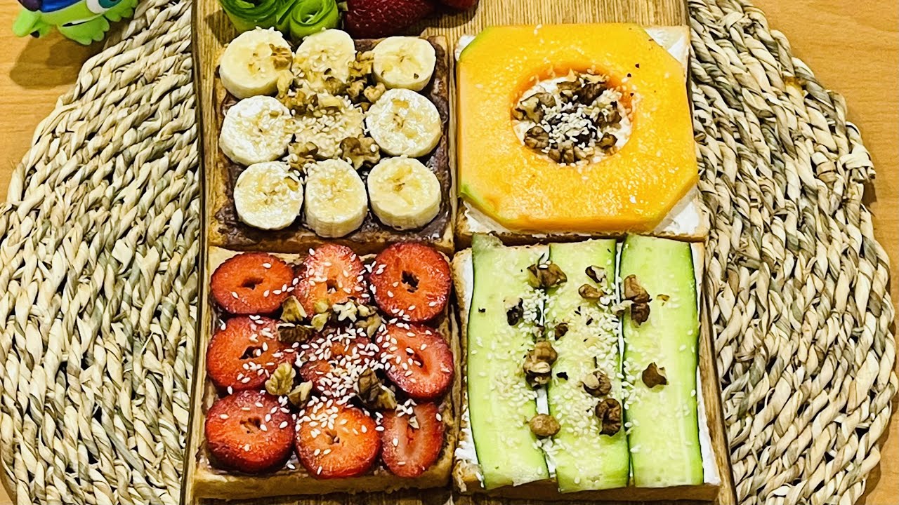 Colorful Fruits and Toast Breakfast: A Weekday Favorite for Family ...