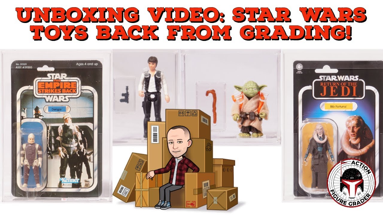 Unboxing Video: Star Wars Action Figures Return from Grading with ...