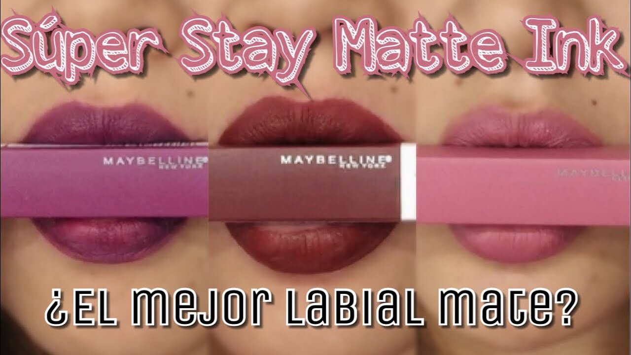DEMO: Super Stay Matte INK - Maybelline + Tip para que no sea pegajoso ...