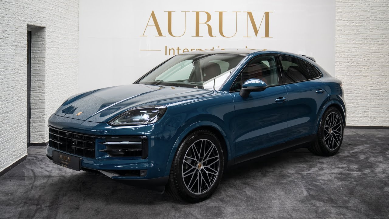 Turquoise Blue Porsche Cayenne Cayenne Montego Blue Metallic