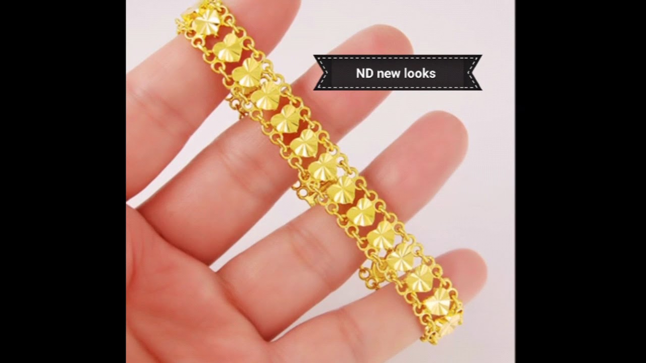 ND new looks latest gold bracelets designs - YouTube