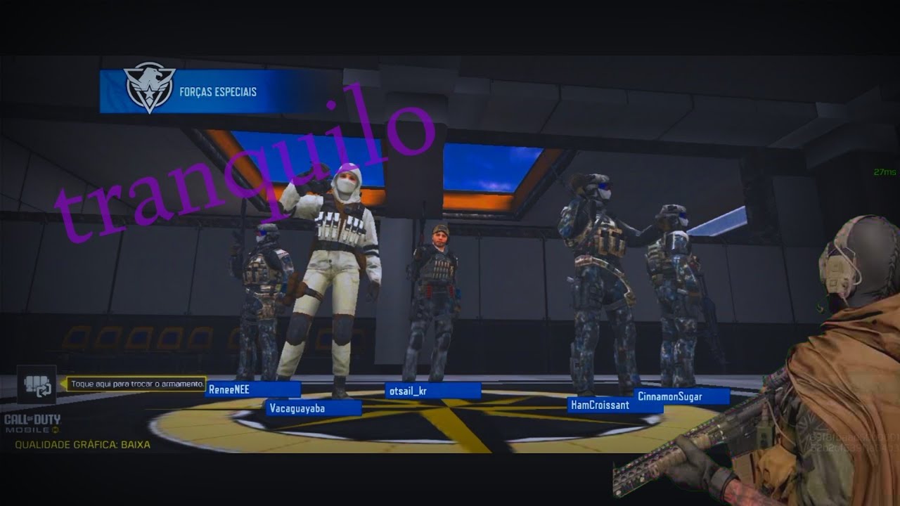 GAMEPLAY TRANQUILA DE CODM (testando mic) - YouTube
