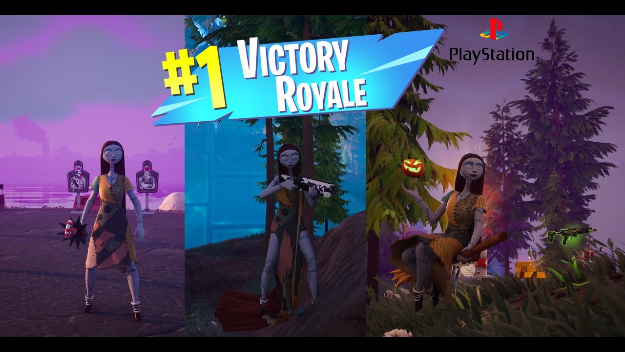 Fortnite Sally Skin Gameplay Chapter 5 Season 4 - YouTube