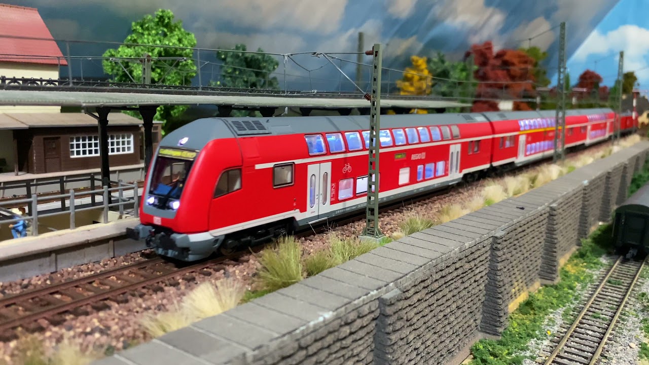 Doppelstock im Doppelpack - BR 146.1, BR 146.2, BR 185, KG 230 - YouTube