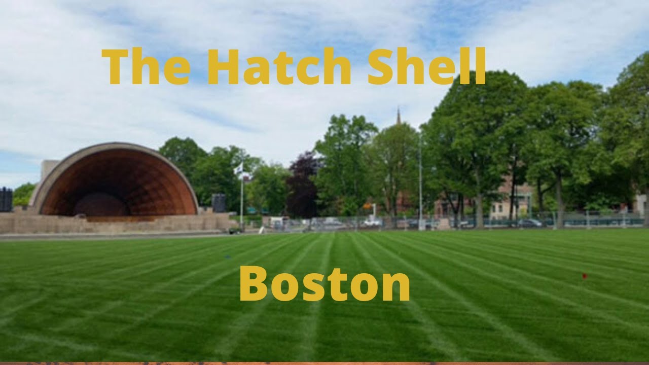 The Hatch Shell Esplanade- Boston Back Bay Neighborhood - YouTube