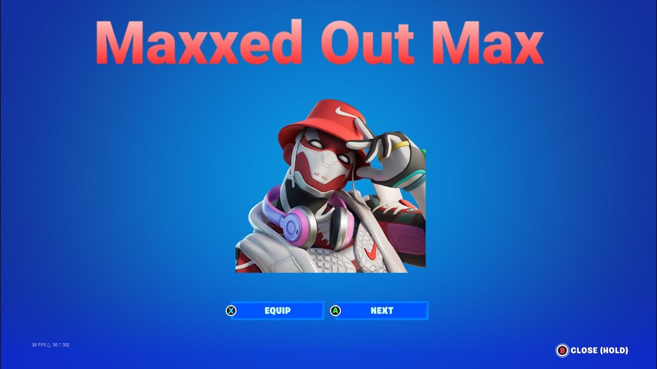 Maxxed Out Max Skin Combo | Fortnite - YouTube