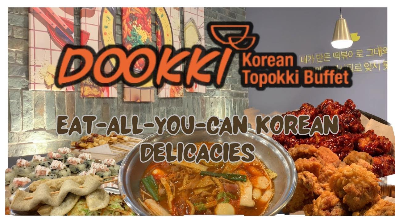 DOOKKI Philippines | Korean Topokki Buffet | Manila | 50% Discount ...