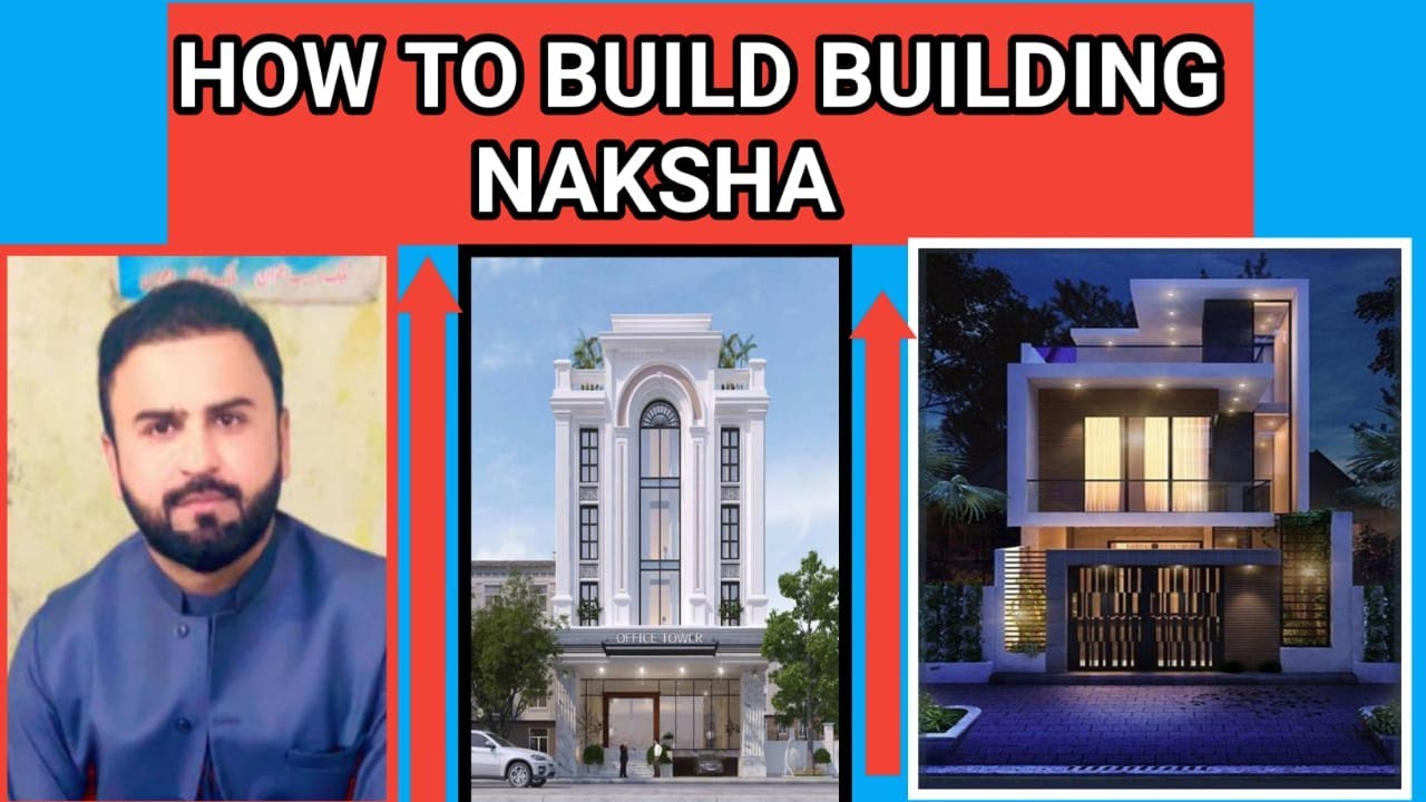 How to build building naqsha ||house naqsha|| نقشہ بننے کا طریقہ - YouTube