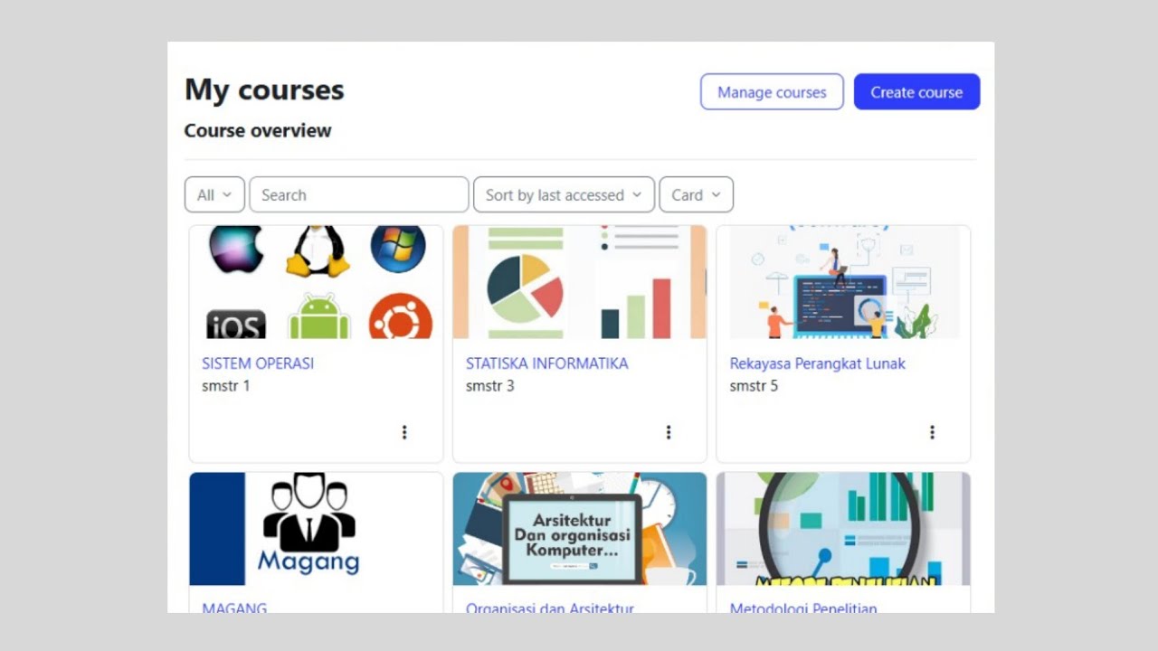 Course Set-Up (Teachers) di Moodle🔥 Langkah Demi Langkah! - YouTube