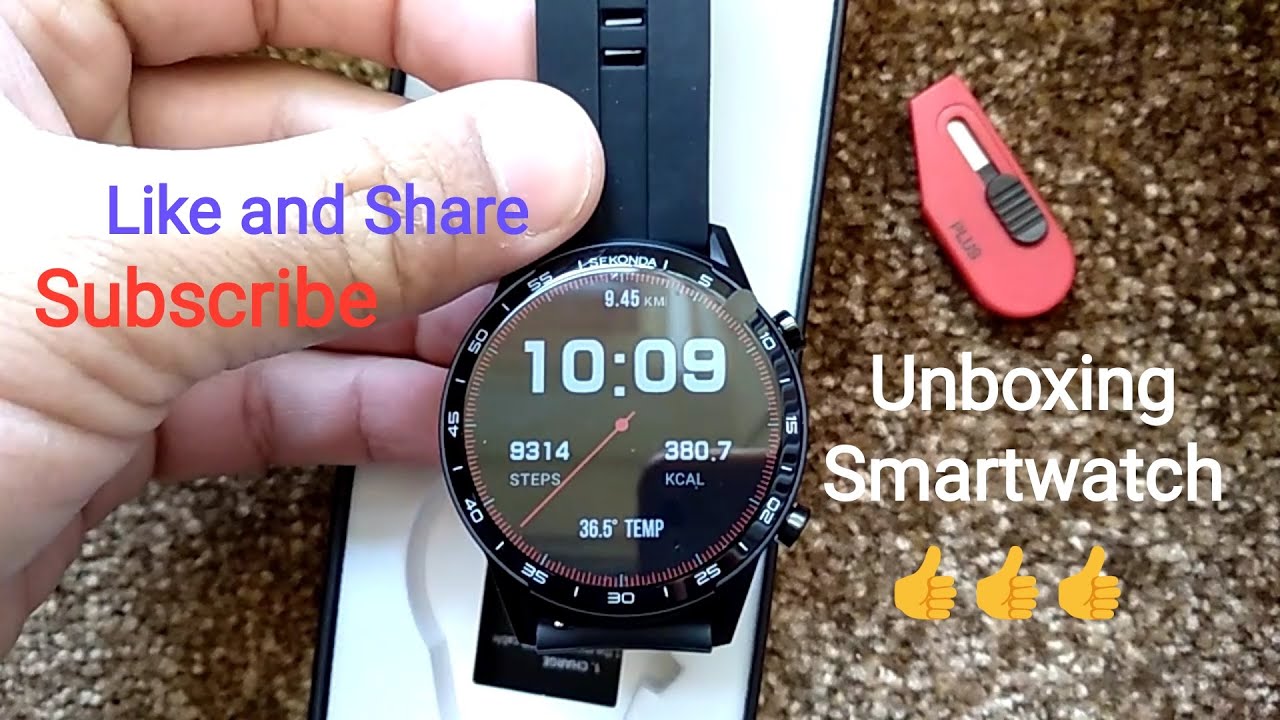 Smartwatch Unboxing - YouTube