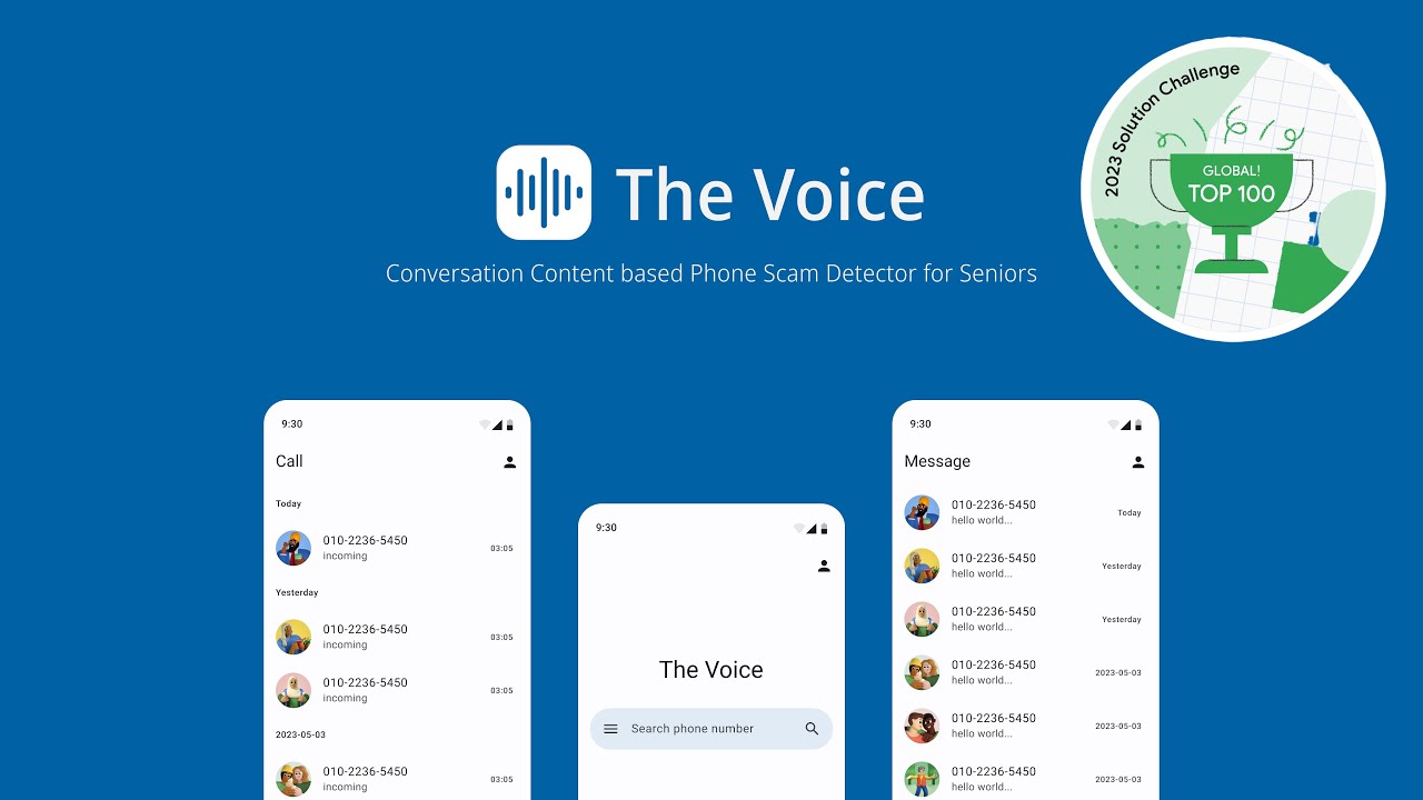 The Voice (GDSC KAIST) - Google Solution Challenge 2023 (Top 100) - YouTube