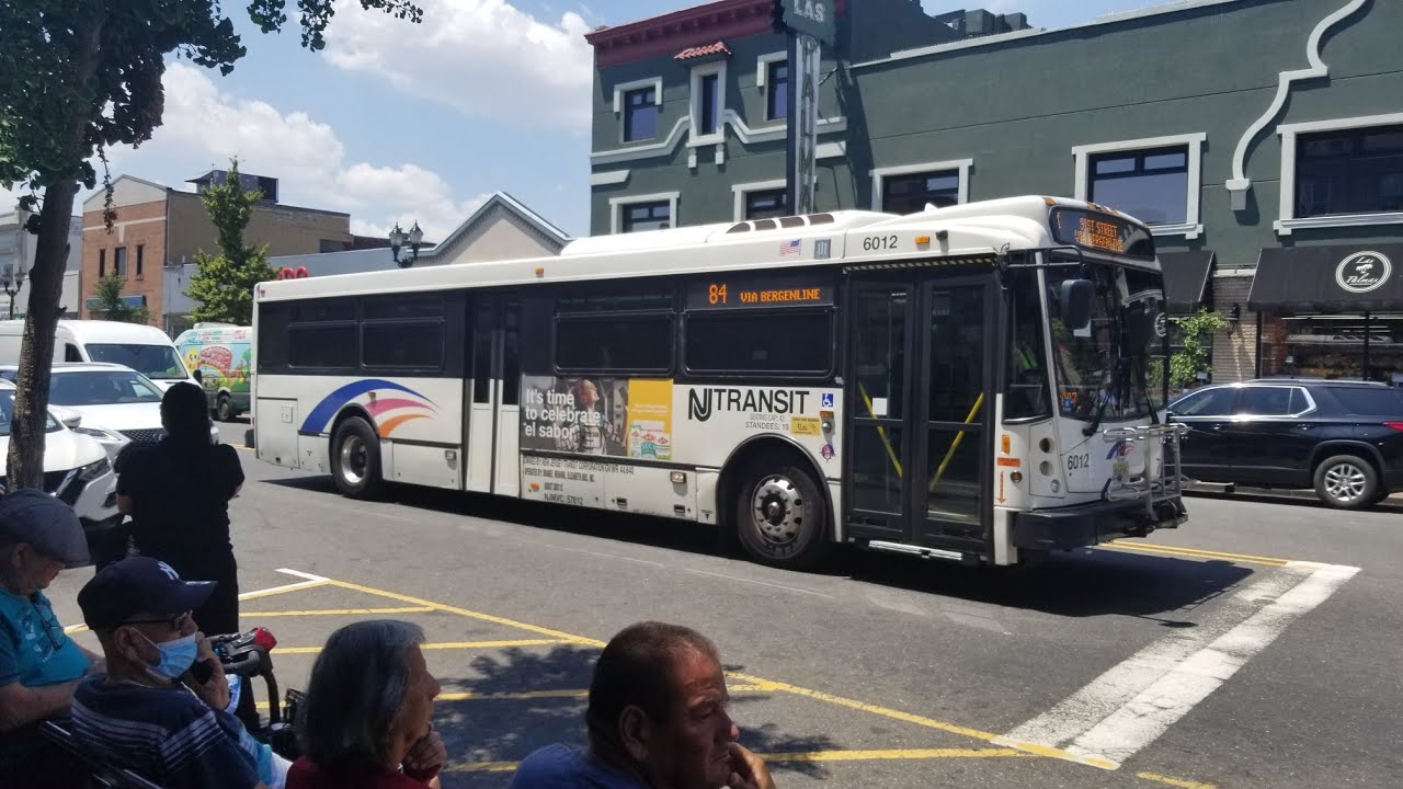 NJT ONE bus 84 91st Street via Bergenline (NABI 416.15 6012) Requested ...