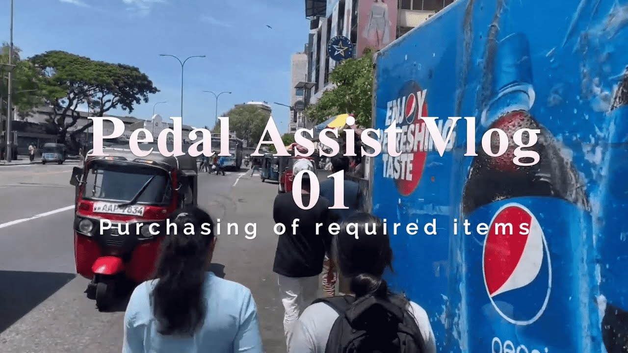 Pedal Assist Vlog 01 - YouTube