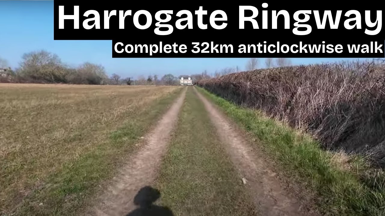Harrogate Ringway - Complete 32km walk (Anticlockwise) - YouTube
