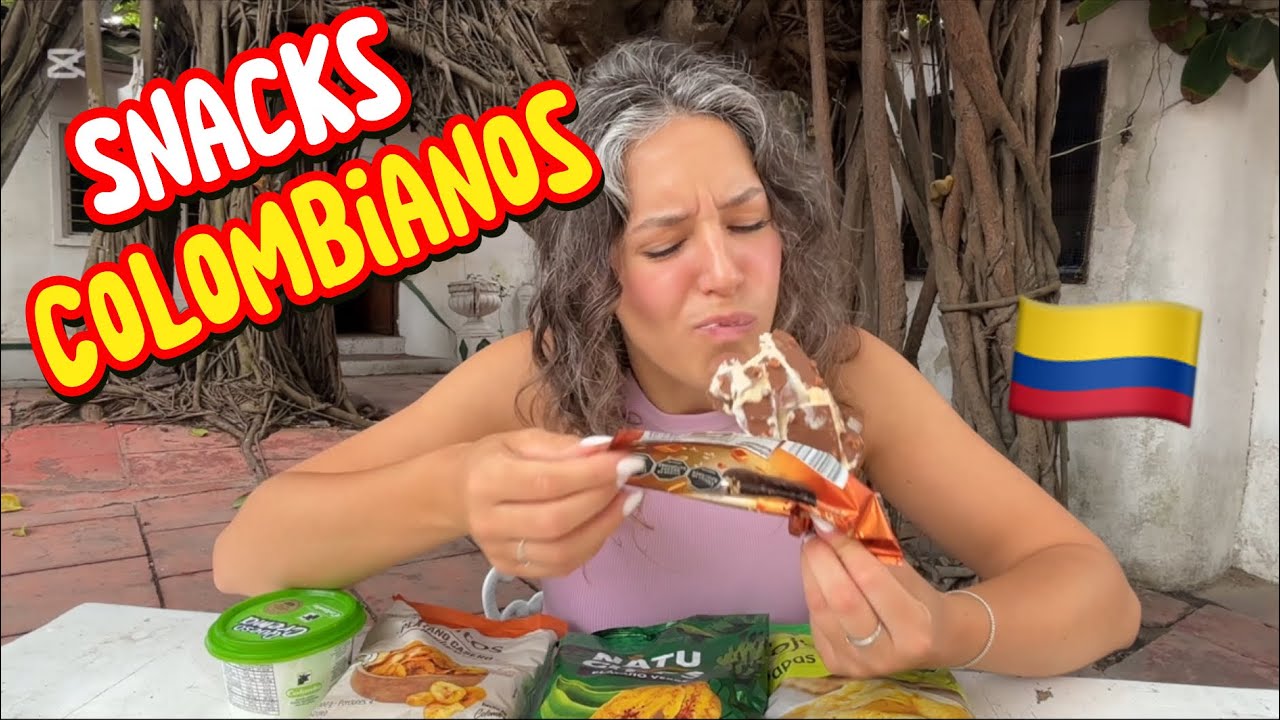 PROBANDO SNACKS COLOMBIANOS POR PRIMERA VEZ! #colombia #italian #snacks ...