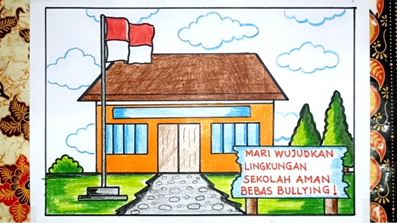 Cara Membuat Poster Anti Bullying di Sekolah - Poster Anti Bullying ...