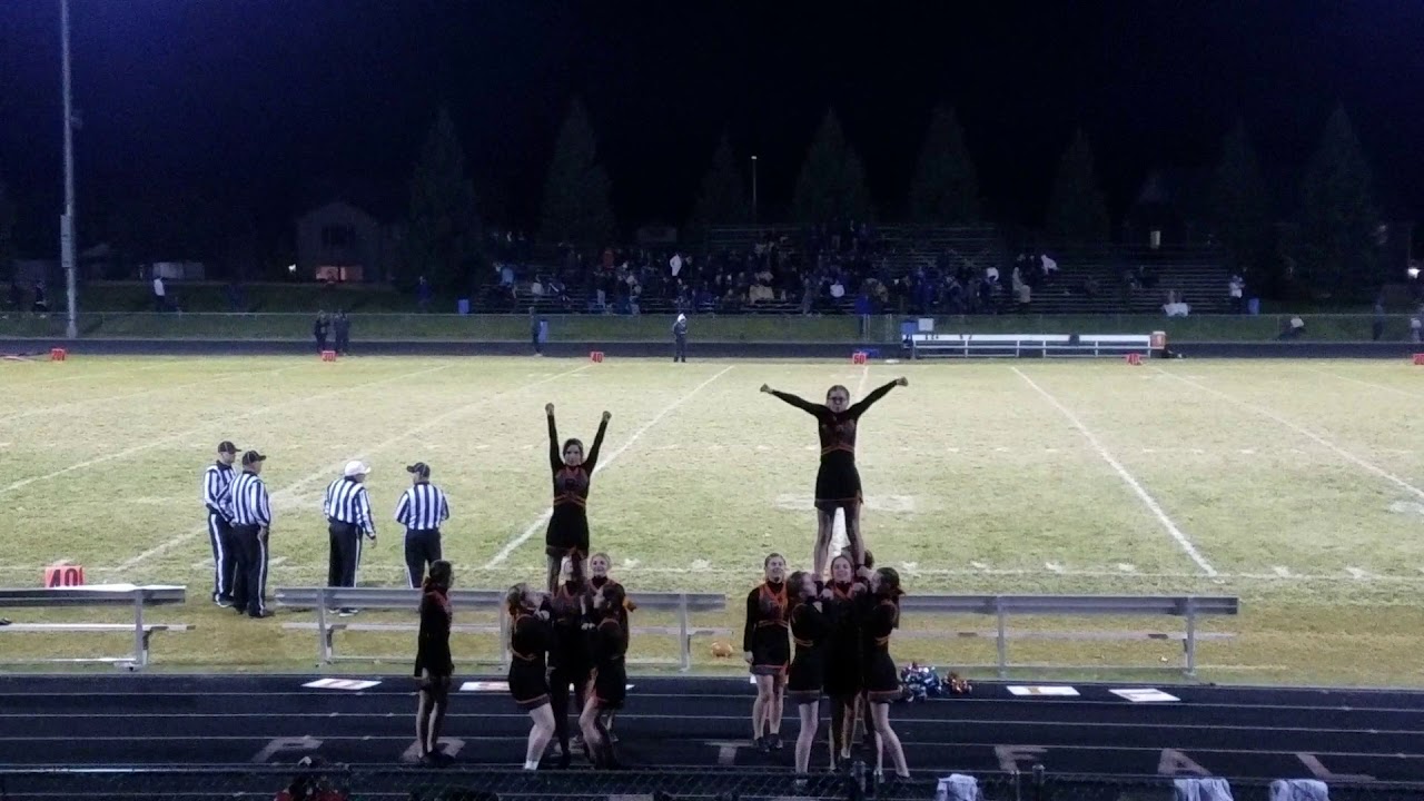 10/24/19 Post Falls High School JV Cheer - YouTube