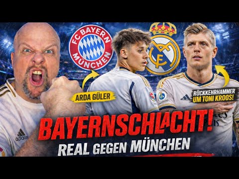 🔥 BAYERN-SCHLACHT! ⚔️ Arda Güler & Mbappé gegen München | Rückkehr-Hammer um Toni Kroos? 👑